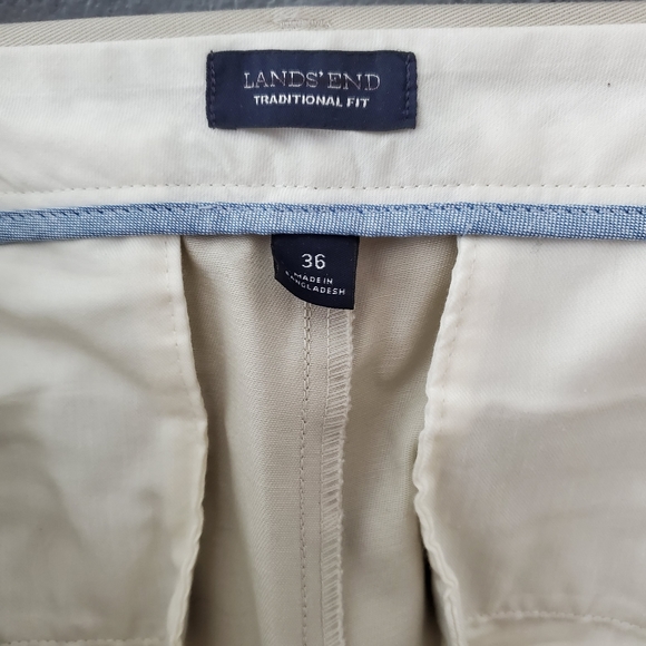 Lands' End | Pants | Lands End Mens Pants Traditional Fit W36 | Poshmark